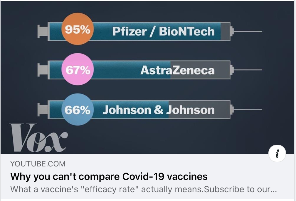 พูดกันทั่วไป ก็จะเอาแต่ วัคซีน ตัวนั้น เพราะดีหรือเหนือกว่าตัวนี้ มีฉีด ...
